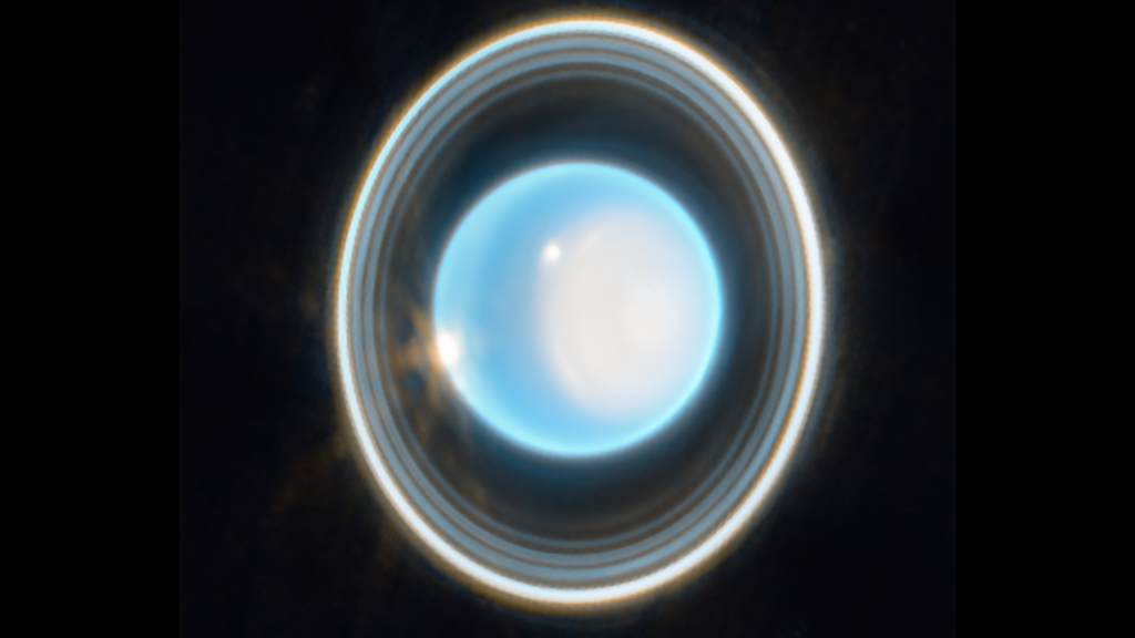 📸 La première image d’Uranus par James Webb dévoilée par la Nasa - Back ...